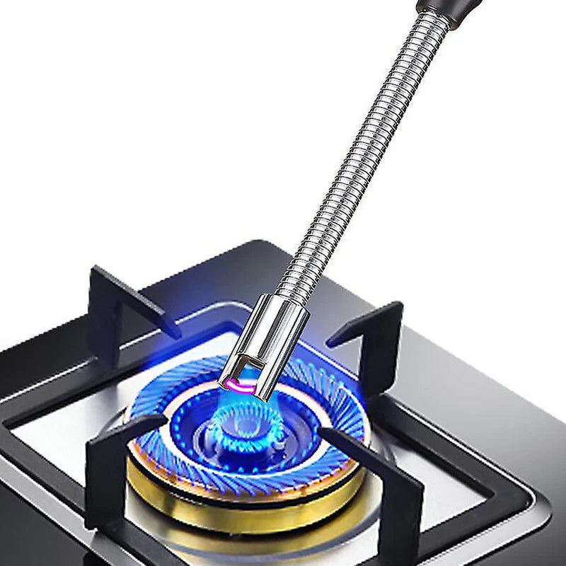 Electric USB Rechargeable Lighter | 360° Flexible Long Neck | Flameles ...